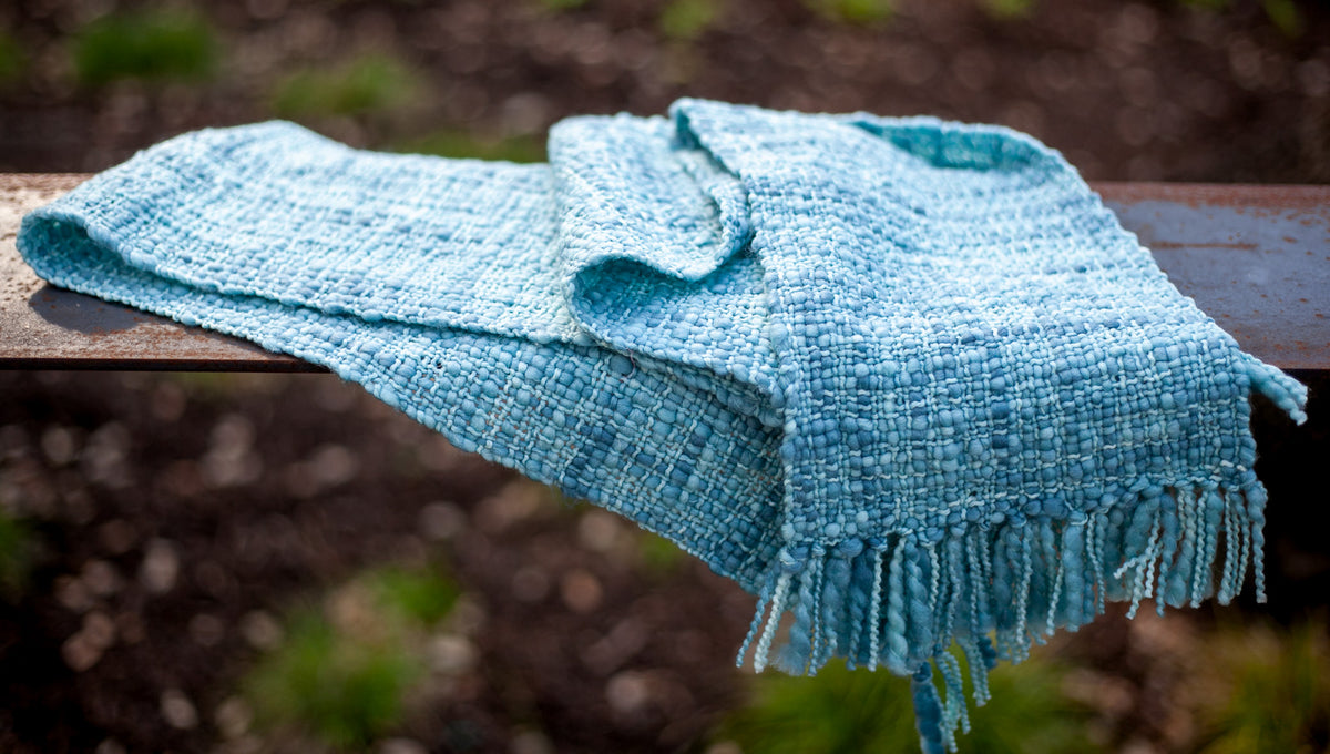 At the Beach Free Woven Scarf Pattern – Hill Country Weavers